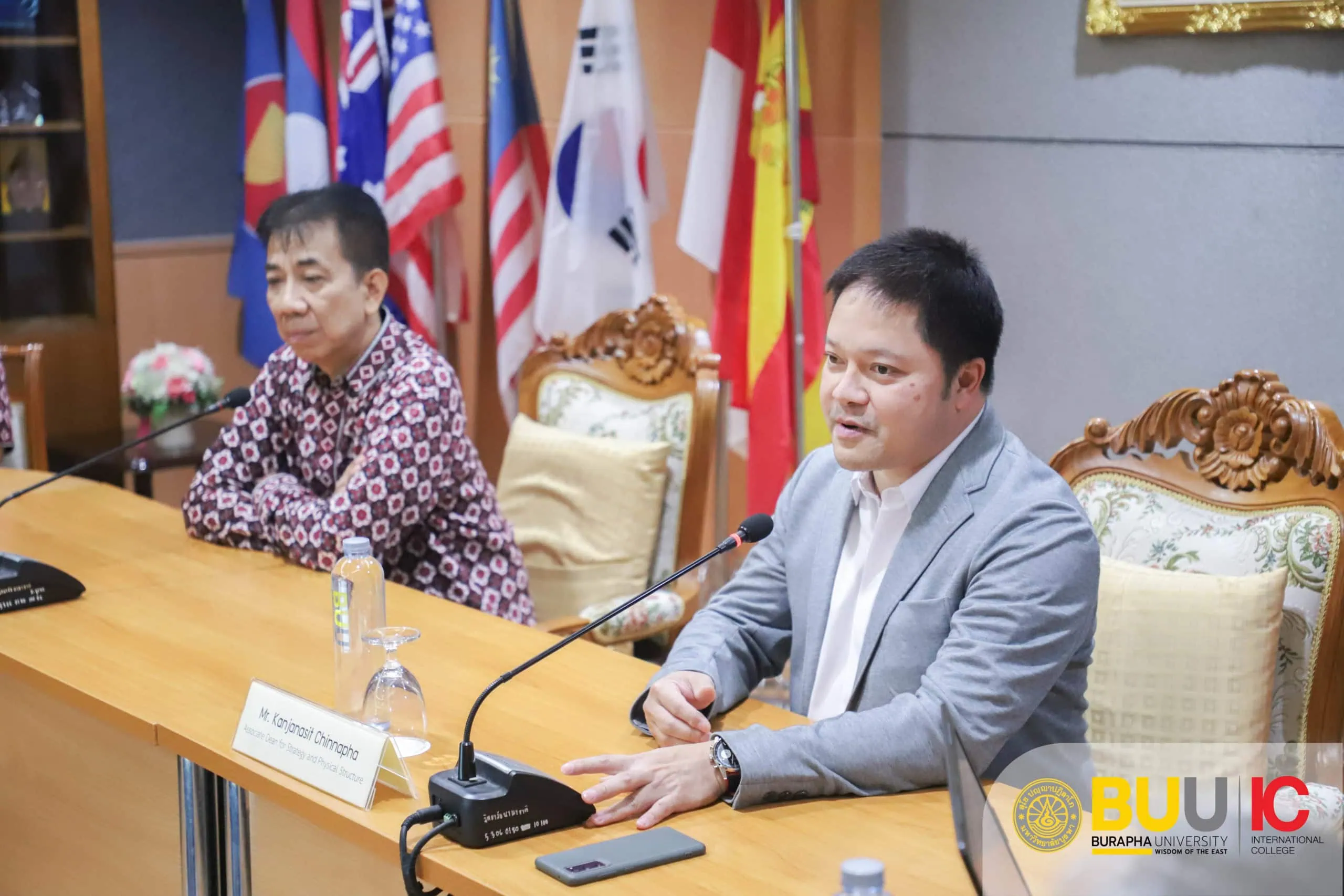 STIPRAM Students Visit BUUIC for International Tourism Research